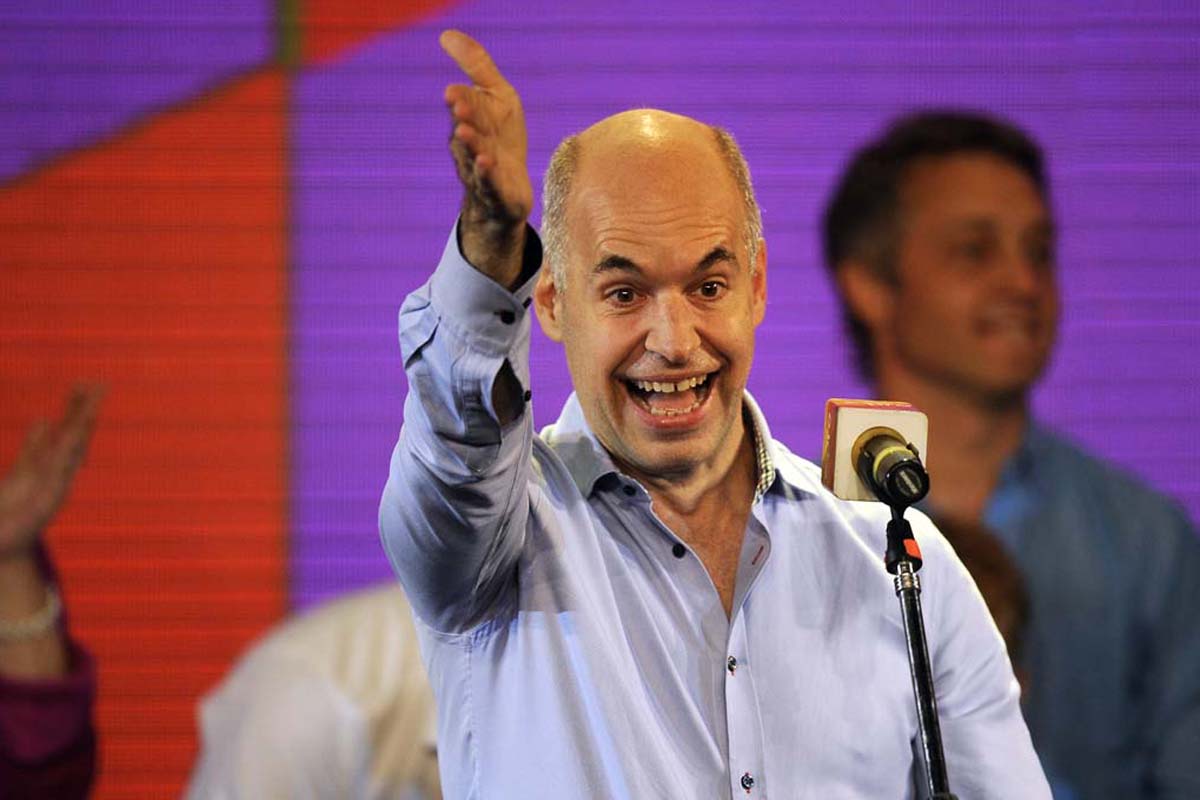 Rodríguez Larreta celebró el triunfo y Lousteau es segundo