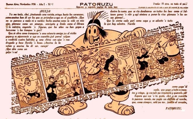 Cuando nació Patoruzú