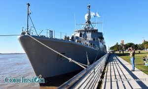 Corbeta de la Armada Argentina en Rosario: Conclusión recorrió el interior