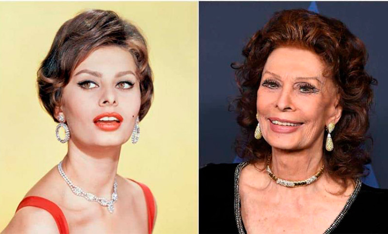 Con su belleza intacta, la actriz Sophia Loren cumplió 90 años
