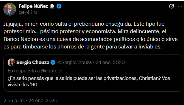 En lo que va del Gobierno de Milei, el Banco Nación le otorgó 1.120 ...